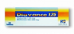 Diavance 1.25mg Tablets - Rosheta