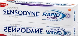 sensodyne rapid action toothpaste 75ml TOOTH PASTE - Rosheta