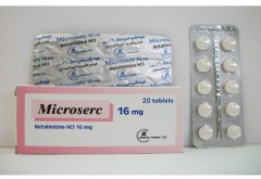 Microserc 16mg Tablets - Rosheta