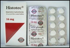 Histotec 16mg Tablets - Rosheta
