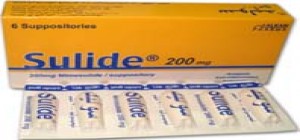 Sulide 200mg Supp - Rosheta