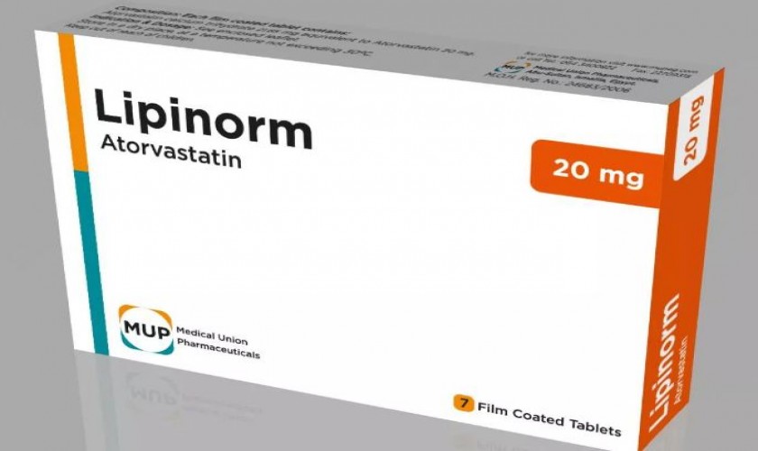 Lipinorm 20mg Tablets - Rosheta
