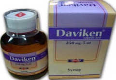 Daviken 250mg Syrup - Rosheta