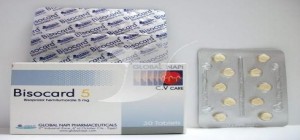 Bisocard 5mg Tablets - Rosheta