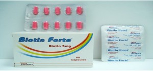 Biotin forte 5mg Capsule - Rosheta