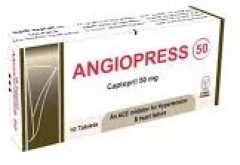 Angiopress 25mg Tablets - Rosheta