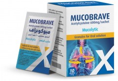 mucobrave 600mg Sachets - Rosheta