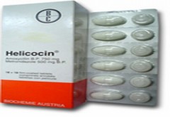 Helicocin 750mg Tablets - Rosheta