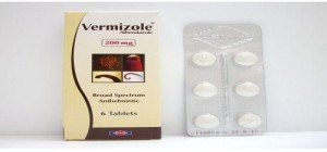 Vermizole 200mg Tablets - Rosheta