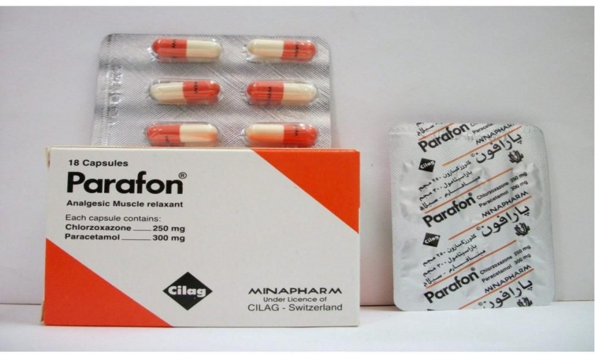 Parafon 250mg Capsule - Rosheta