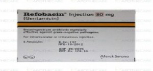 Refobacin 80mg Ampoules - Rosheta