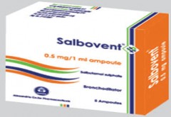 Salbovent 0.602mg Ampoules - Rosheta