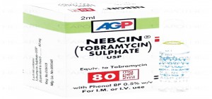 Nebcin 80mg Infusion - Rosheta