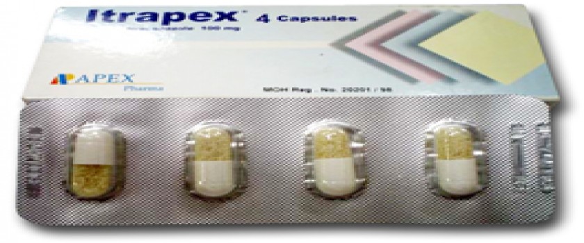 Itrapex 100mg Capsule - Rosheta