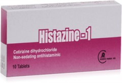 Histazine-1 10mg Tablets - Rosheta