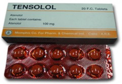 Tensolol 100mg Tablets - Rosheta
