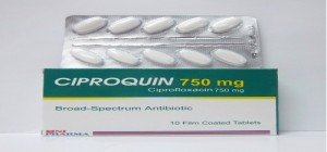 Ciproquin 750mg Tablets - Rosheta