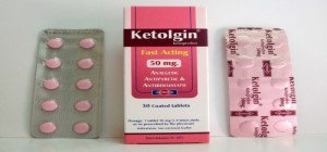 Ketolgin 50mg Tablets - Rosheta