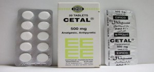 Cetal 500mg Tablets - Rosheta