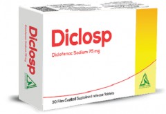 Diclosp 75mg Tablets - Rosheta
