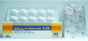 Diavance 1.25mg Tablets - Rosheta