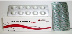 Erastapex Plus 40mg Tablets - Rosheta