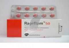 Rapiflam 50mg Tablets - Rosheta