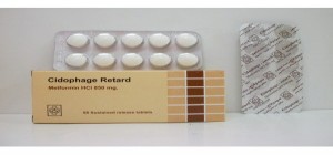 Cidophage Retard 850mg Tablets - Rosheta