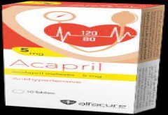 Acapril 5mg Tablets - Rosheta
