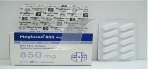 Meglucon 850mg Tablets - Rosheta