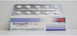 Sinopril 10mg Tablets - Rosheta