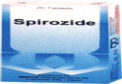 Spirozide 25mg Tablets - Rosheta