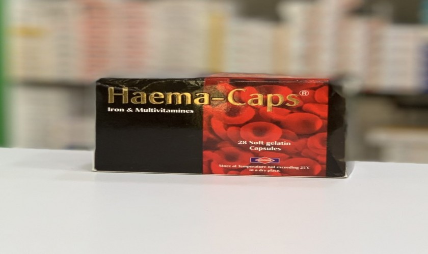 hema-caps Multivitamin capsules to replace the body with nutritional ...