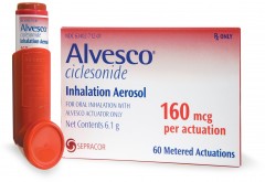 Alvesco 160mcg Inhalation - Rosheta