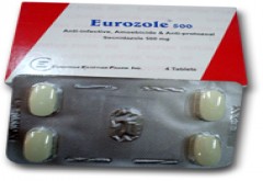 Eurozole 500mg Tablets - Rosheta