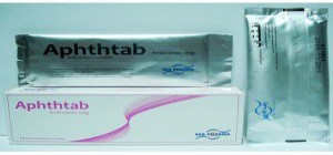 Aphthtab 2mg Tablets - Rosheta