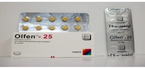 Olfen 25mg Tablets - Rosheta