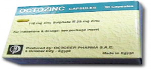 Octozinc 25mg Capsule - Rosheta