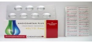 Angiosartan Plus 40mg Tablets - Rosheta