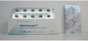 Methergin 0.125mg Tablets - Rosheta