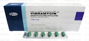 Vibramycin 100mg Capsule - Rosheta
