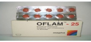Oflam 25mg Tablets - Rosheta