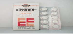 Ciprocin tab. 500mg Tablets - Rosheta