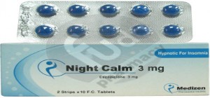 Night Calm 3mg Tablets - Rosheta