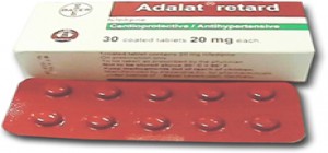 Adalat retard 20mg Tablets - Rosheta