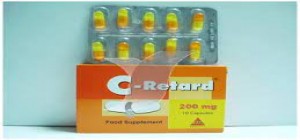 C- Retard 200mg Capsule - Rosheta
