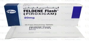 Feldene Flash 20mg Tablets - Rosheta