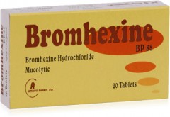 Bromhexine 8mg Tablets - Rosheta