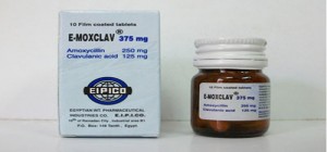 E-Moxclav 375mg Tablets - Rosheta