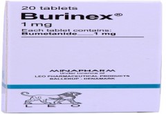 Burinex 1mg Tablets - Rosheta